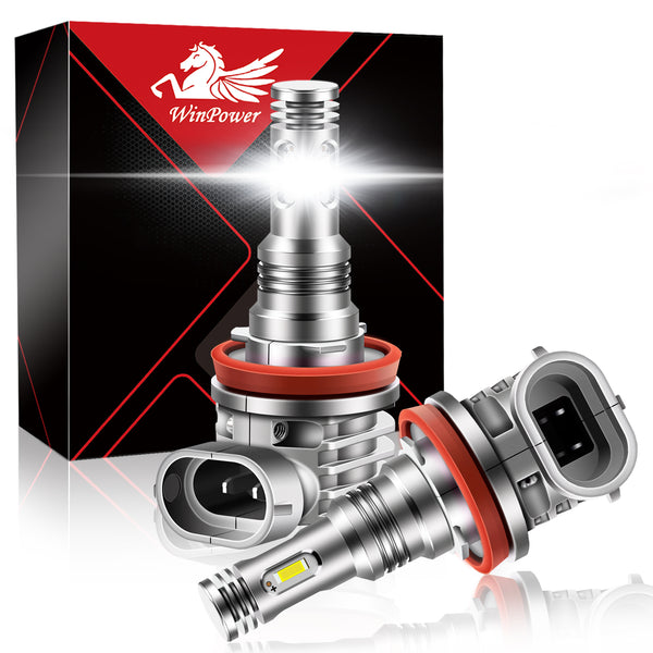 WinPower T4 6000K H8 Angel Eyes LED Headlight Bulbs for BMW E92 E90 E6 ...